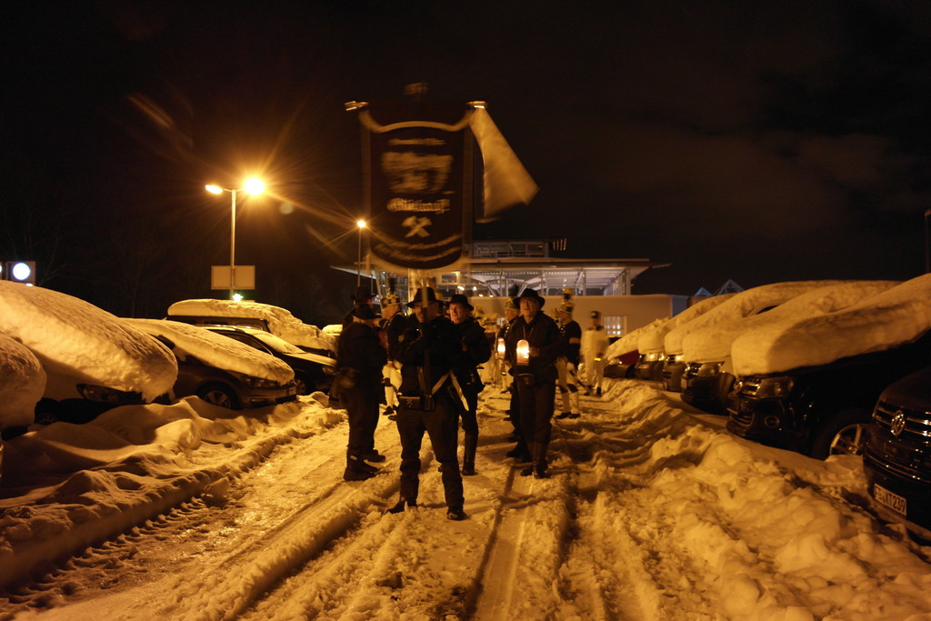 14.12.2012 - Bergaufzug in Seiffen - Historische Freiberger Berg- und ...